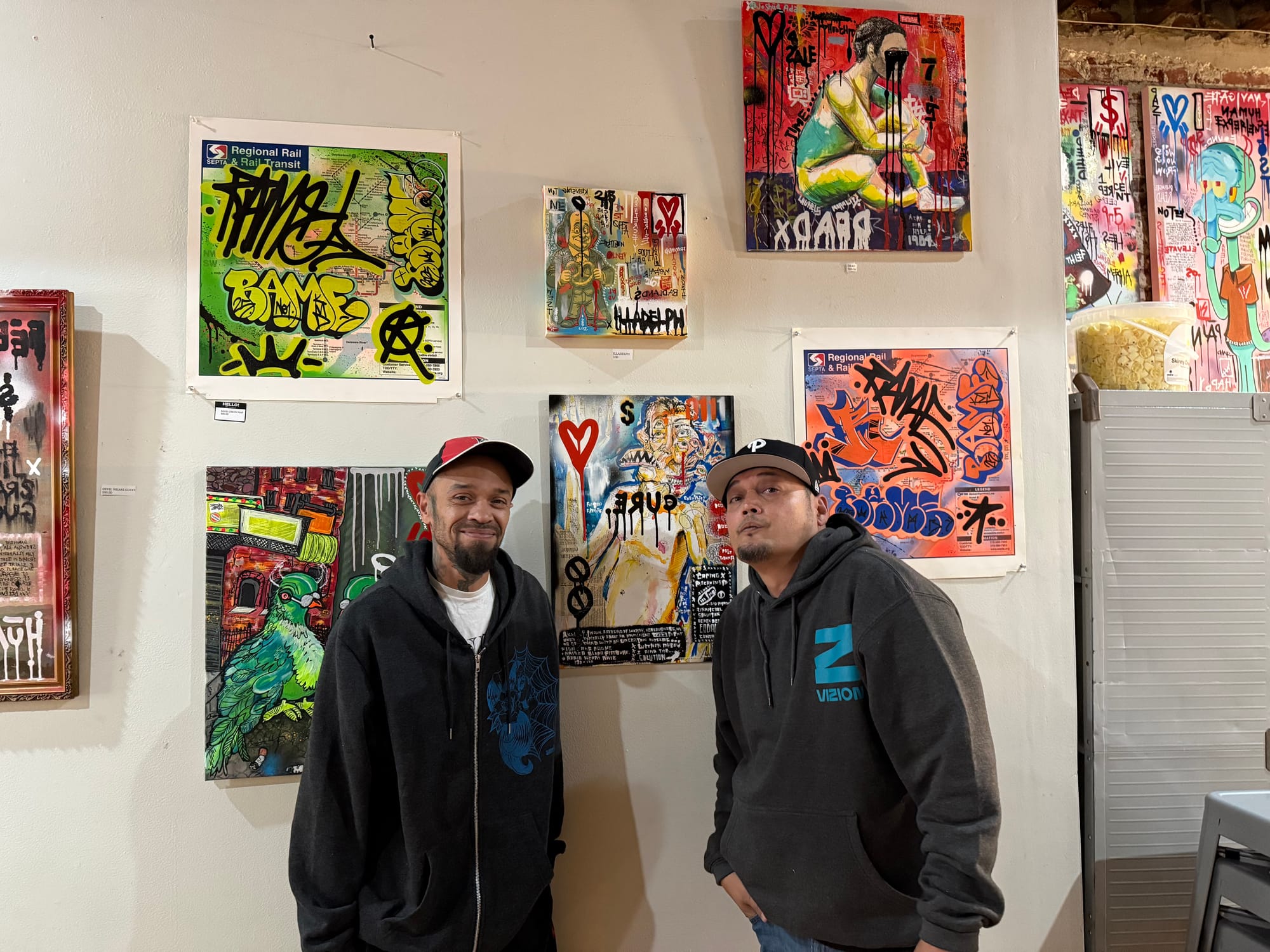 ‘Not bold enough’: Kensington muralist uses Vizion Art Gallery as home base for building ...